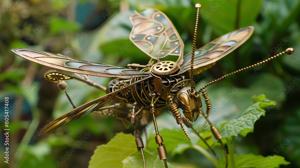 insect, robot, technology, illustration, future, isolated, cyborg, bug ...