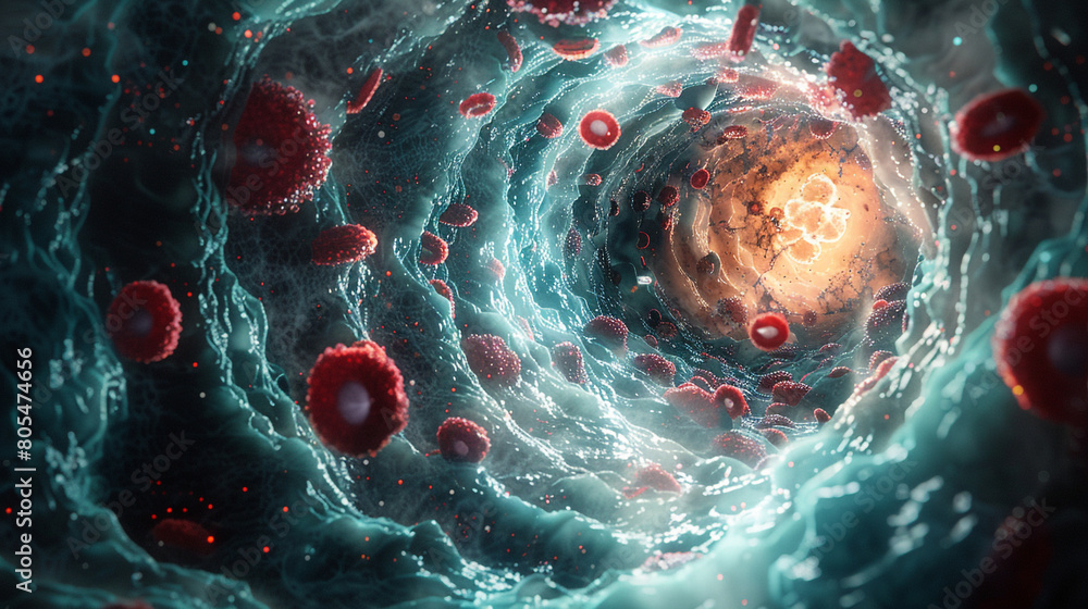 Explore the inner workings of the circulatory system using a high ...