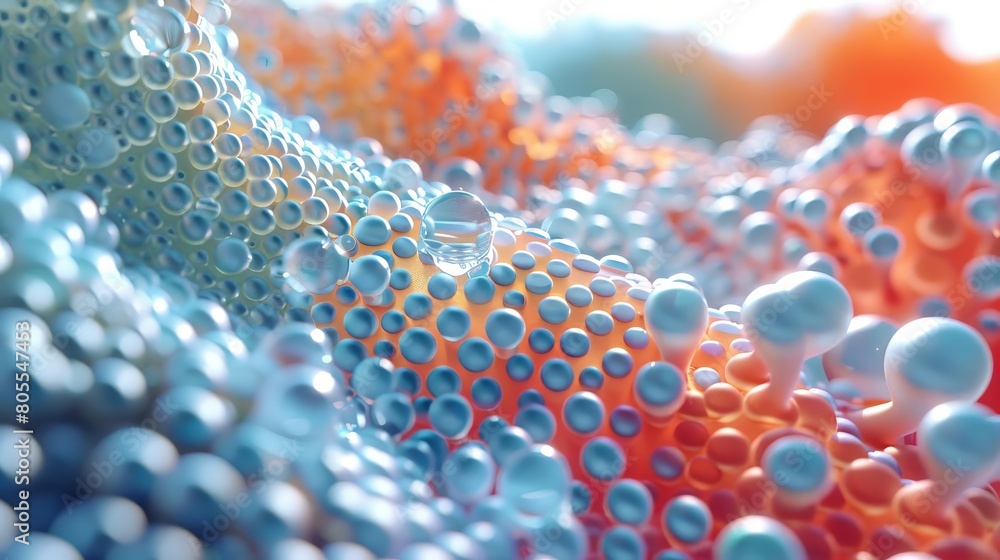 Visualize a nanomanufacturing process creating lightweight ...