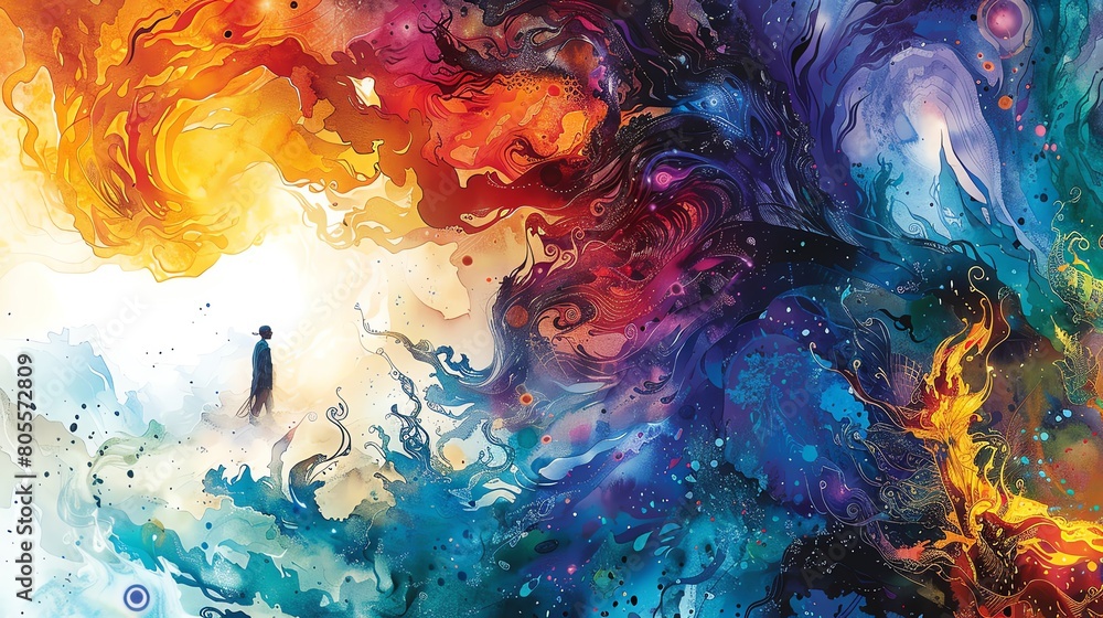 Explore a fantastical realm with vivid, larger-than-life characters in ...