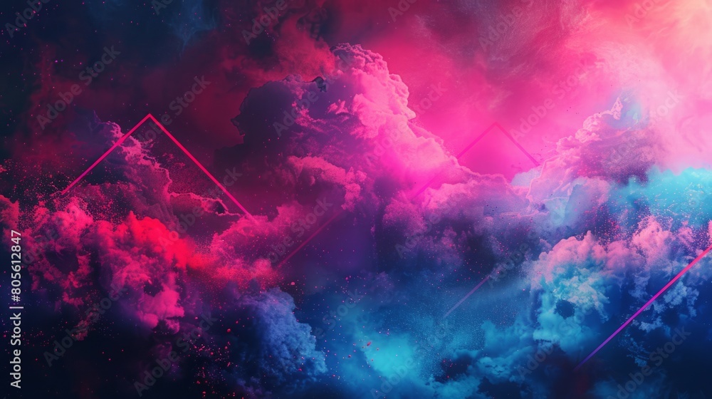 unique cloud formations, a colorful sky filled with shades of purple ...