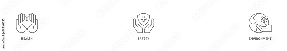 HSE icon packs for your design digital and printing of Health Safety ...