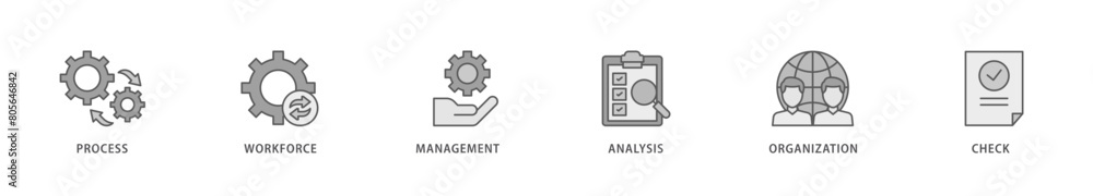 Total quality management icon packs for your design digital and ...