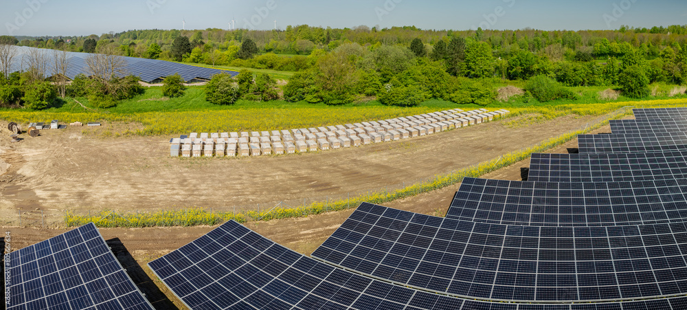 Ground-mounted PV. Solar modules and components for solar panels at the ...