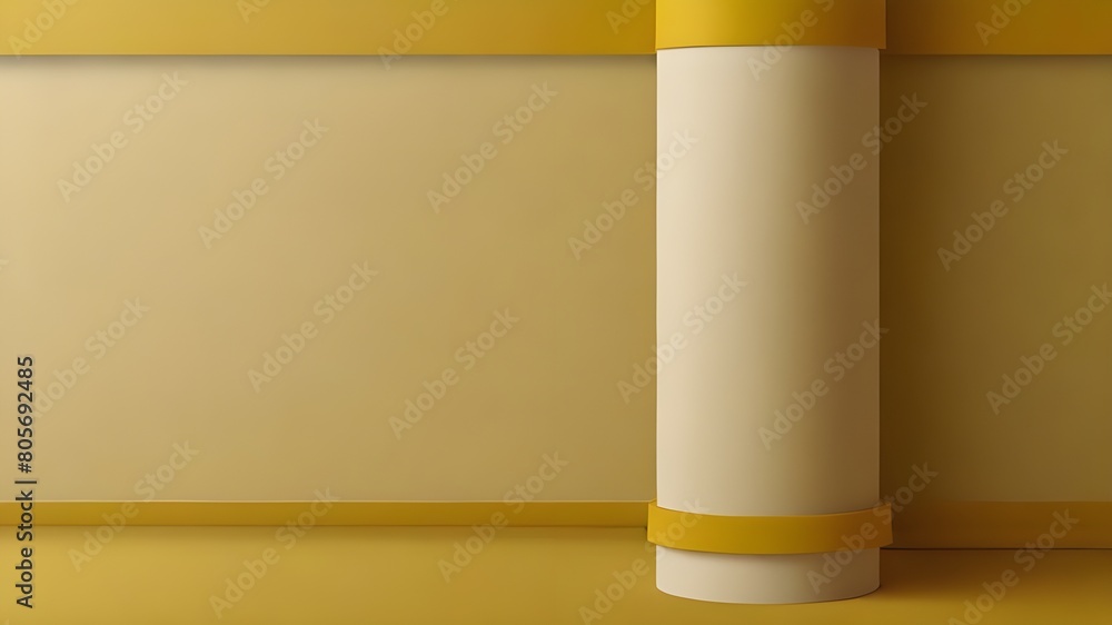 simple yellow business background with yellow border in the bottom ...