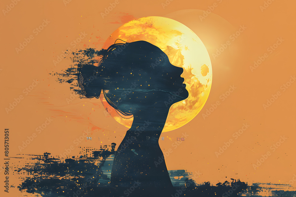 Inner Strength Abstract: Visualizing Mental Fortitude, Unwavering ...