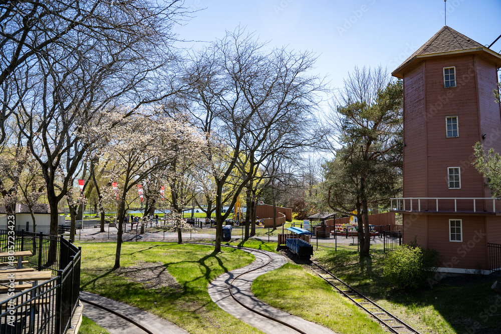 Centre Ville on Centre Island. The Centreville Amusement Park is a ...