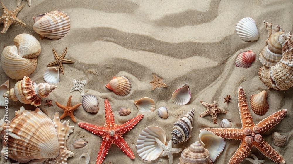 Liquid art event featuring macro photography of seashells, starfish ...