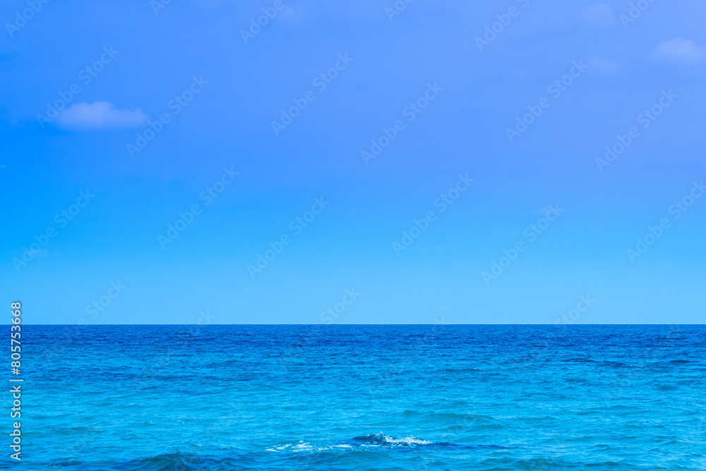 Ocean sea background and the clear sky For summer vacation ideas Nature ...