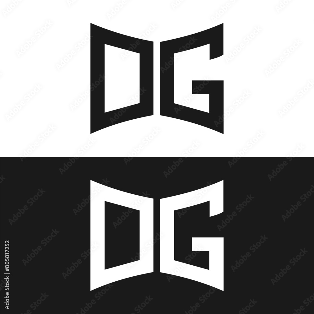 OG set ,OG logo. O G design. White OG letter. OG, O G letter logo ...