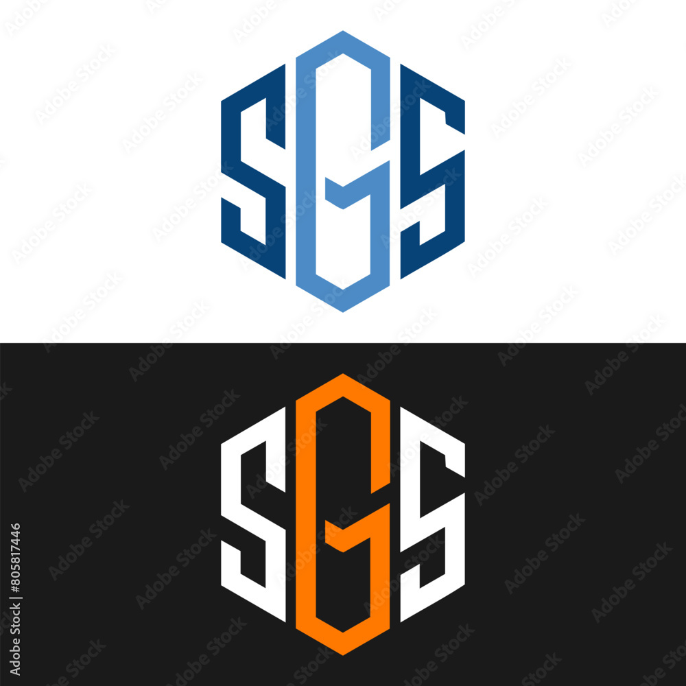 SGS set ,SGS logo. S G S design. White SGS letter. SGS, S G S letter ...