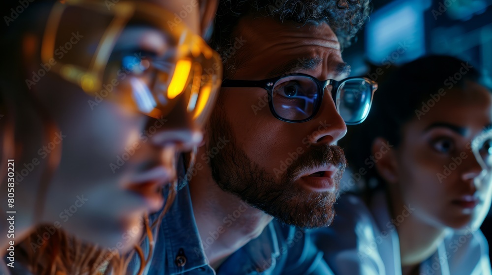 Team reviewing a company-wide cyber incident response plan, with a ...