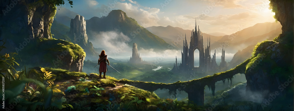 Brave New World, Step into a Game Art Illustration Commemorating a ...