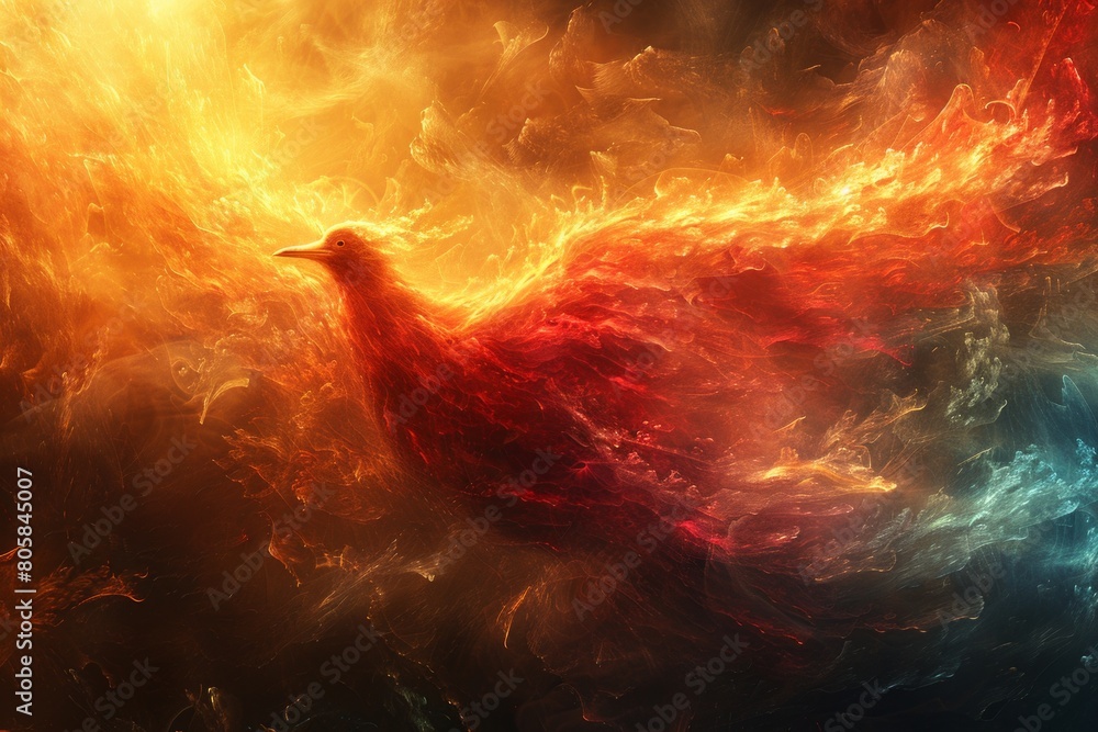 abstract background in colors and patterns for Pentecost Sunday (First ...