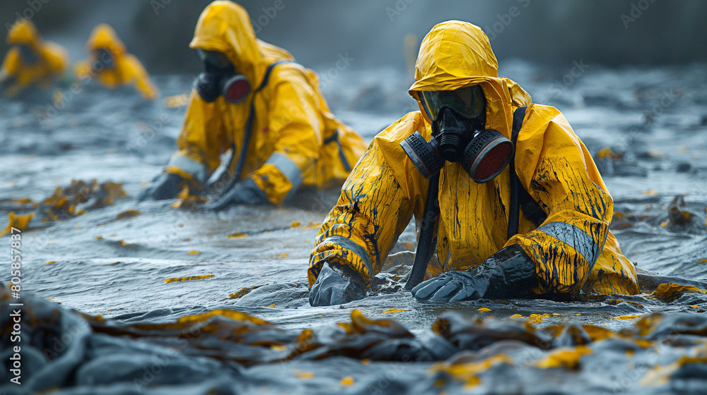 Oil Spill: A devastating oil spill polluting pristine waters and ...