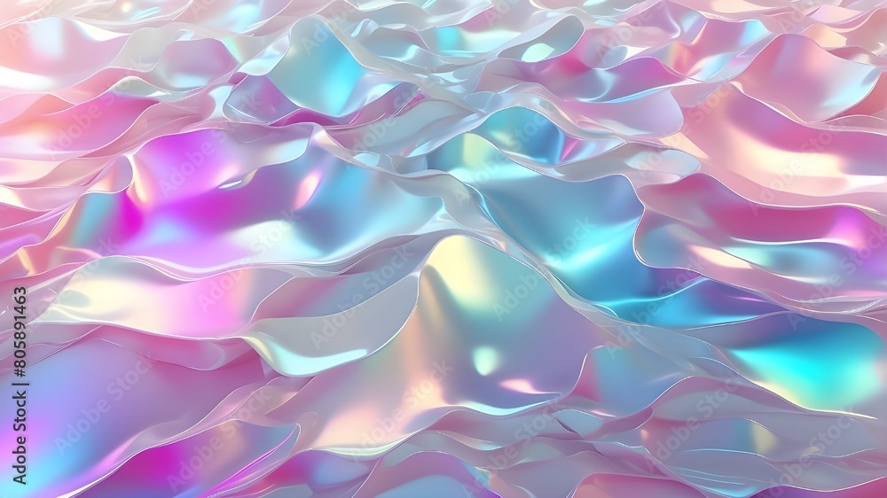 abstract white holographic backdrop. Holograph color texture including ...