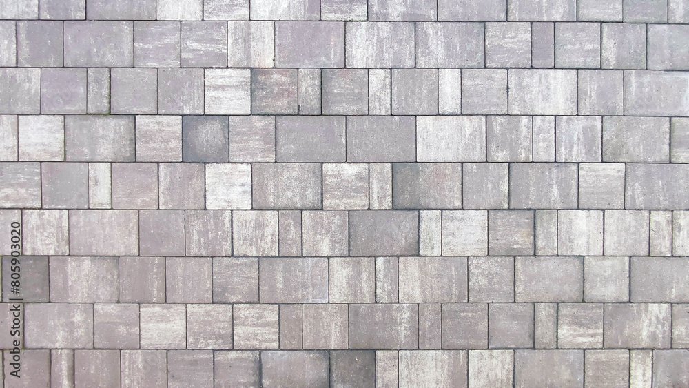 Grey brick wall background close up. Gray stone tile block backgroun ...