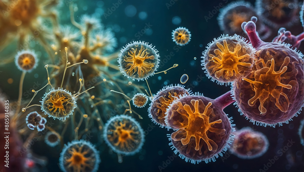 Microbial Marvels, Explore the World of Probiotics Bacteria in Biology ...