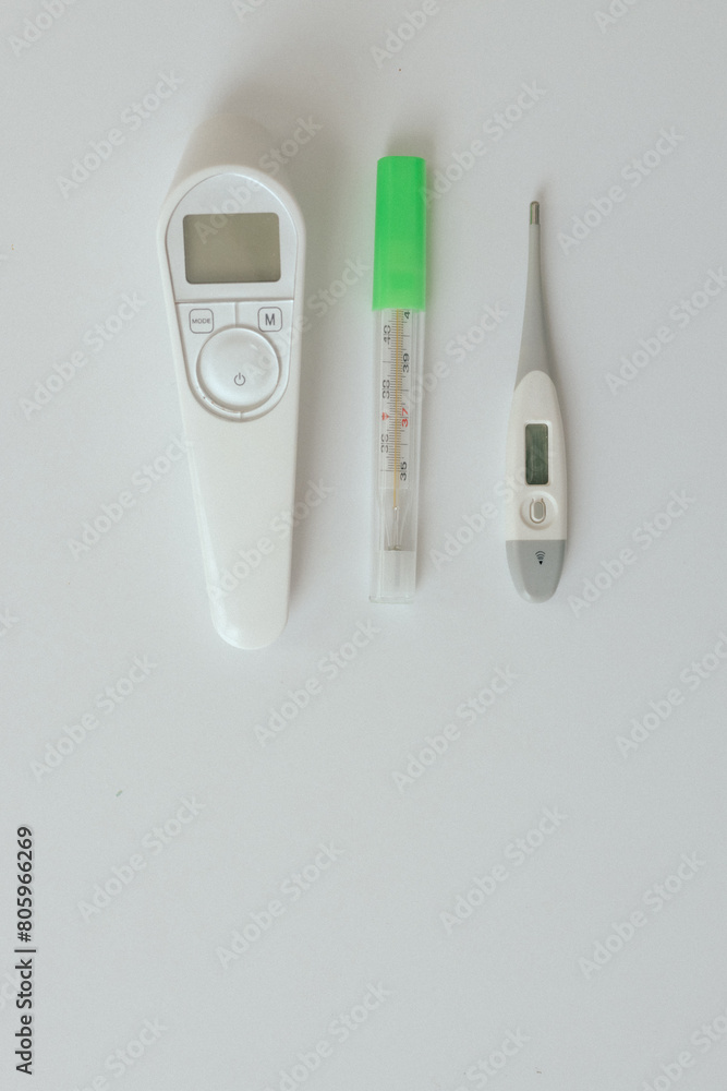 Comparison of mercury thermometer, infrared and electronic thermometer ...