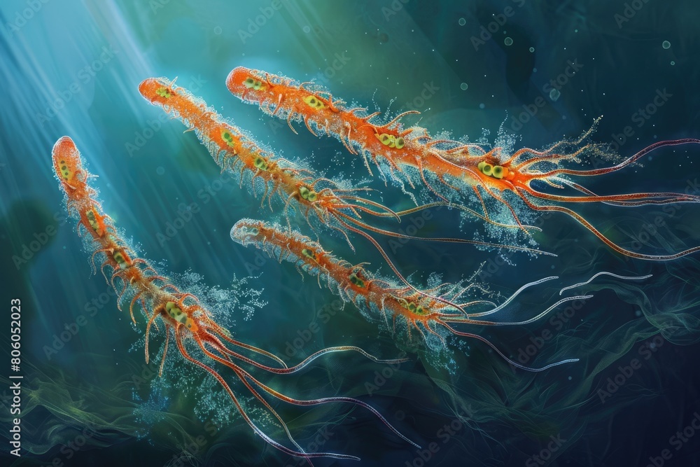 Microbiology Education: An Illustrated Guide to Flagella Movements in ...