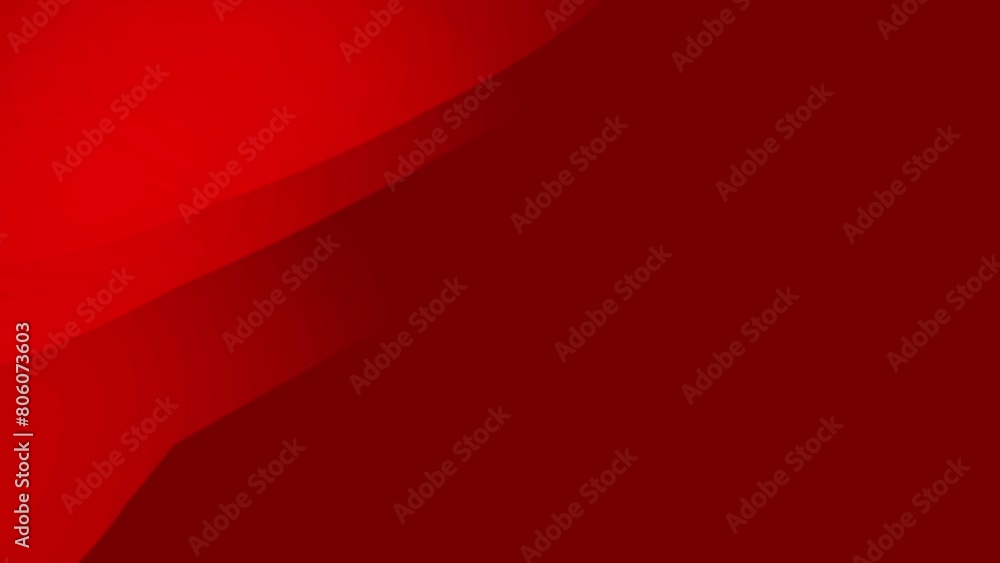 2D flat Animations loop 4K Red color and black color background ...