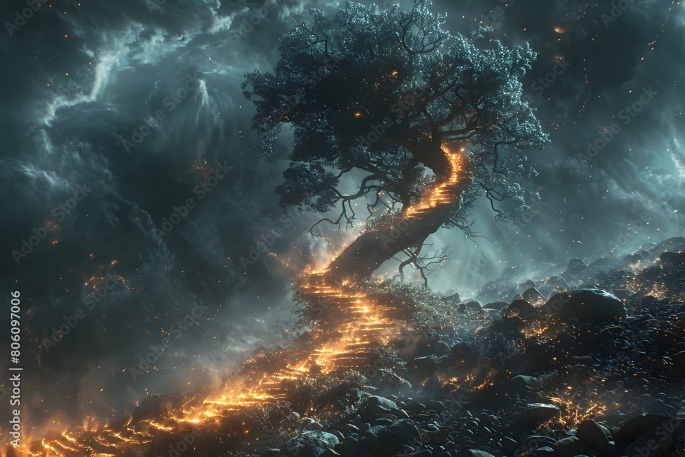 Mutated Genome Masterpiece: A Withered Tree's Genetic Metamorphosis ...