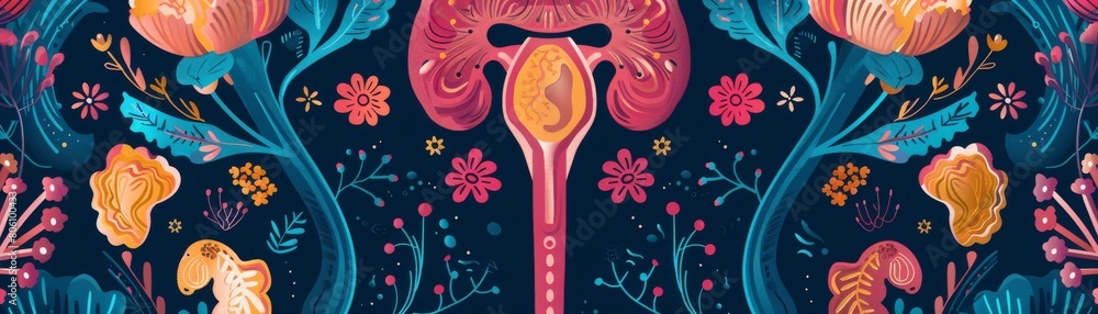 Infographic poster on bladder health, including tips for maintaining a ...