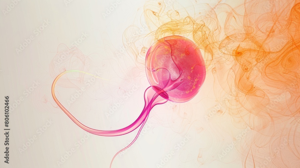 Artistic representation of the bladder as a water balloon, using ...