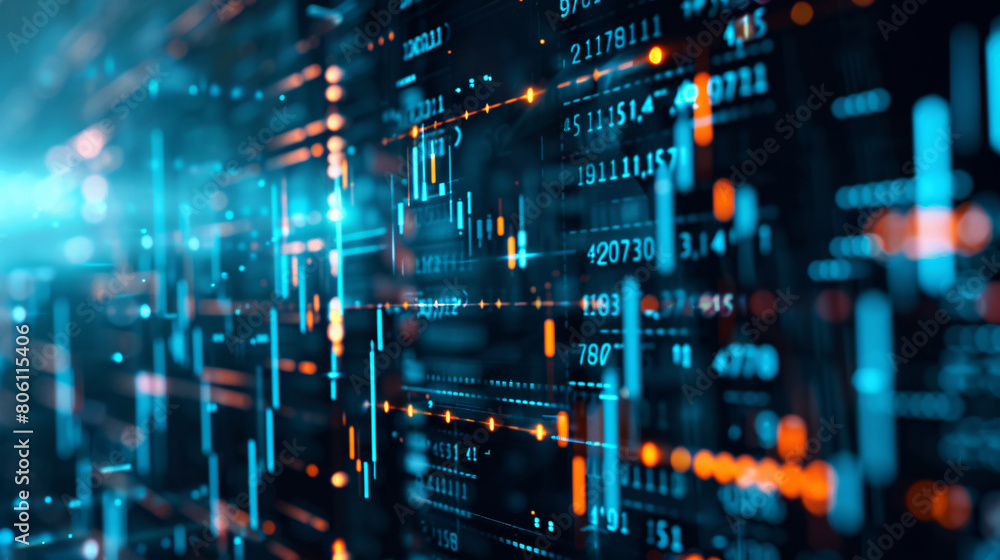 Abstract coding design integrating stock market dynamics with FinTech ...