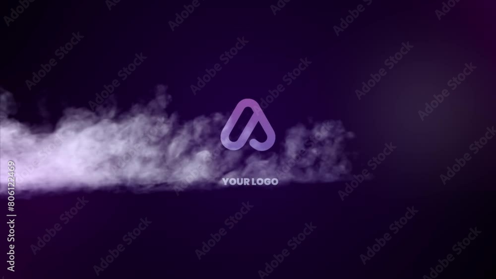 Vidéo Stock Water electric splash 3d logo reveal fully editable template. | Adobe Stock