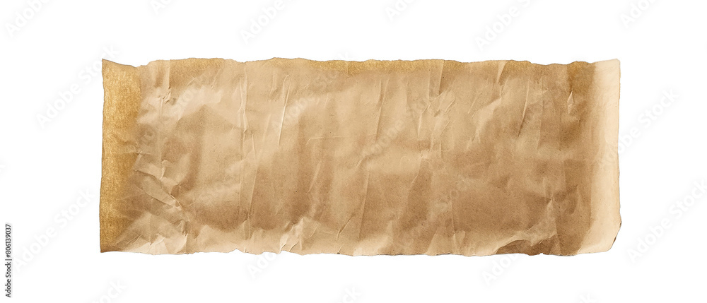 old scroll paper, vintage paper, old paper isolated on white, paper ...