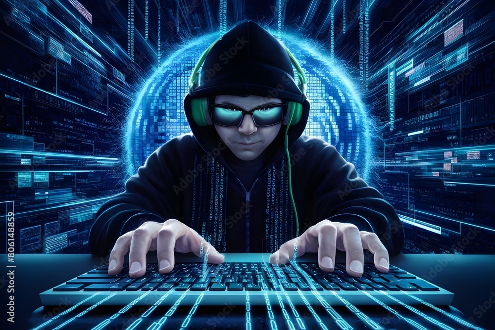 hacker cybercrime cybersecurity data breach malware phishing identity ...