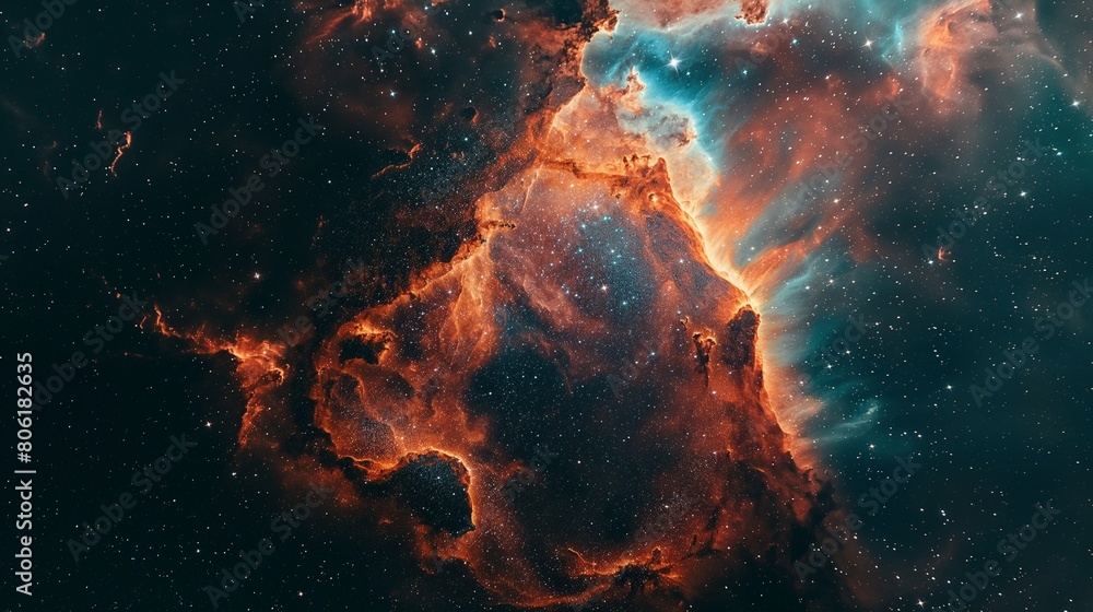 the blurred circle background with space color full mystical background ...