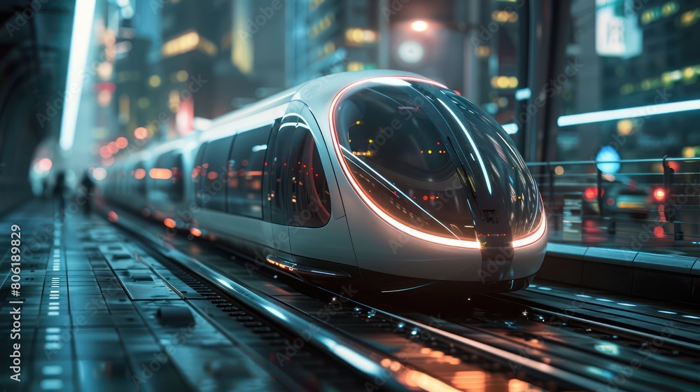 The future of transportation is here. The new Maglev train is the ...