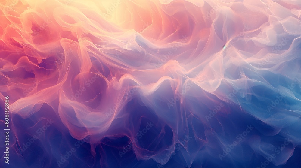 wavered and mystical gradient light smoke background with marble design ...