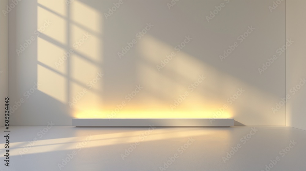 A contemporary soundbar emitting rich, immersive audio, blending ...