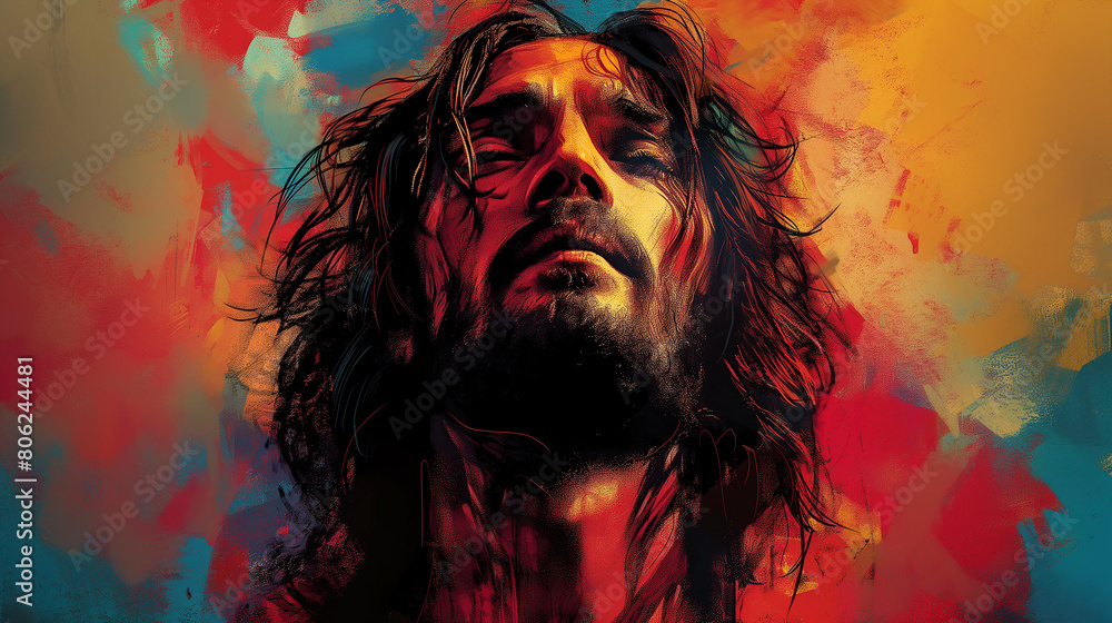 Jesus Christos the Savior of the Cross Stock Photo | Adobe Stock