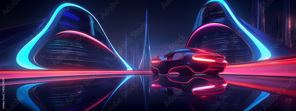 Colorful Amorphous Garage Buildings Come Together in Perfect Harmony ...