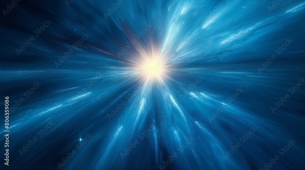Cosmic Blue Background created with Generative AI Technology, ai ...