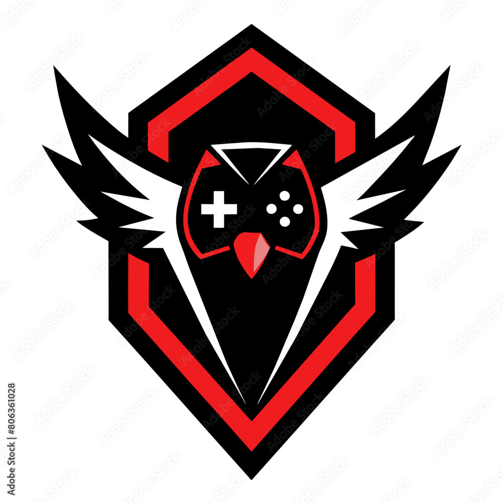 gameing logo vector art illustration Stock Vector | Adobe Stock