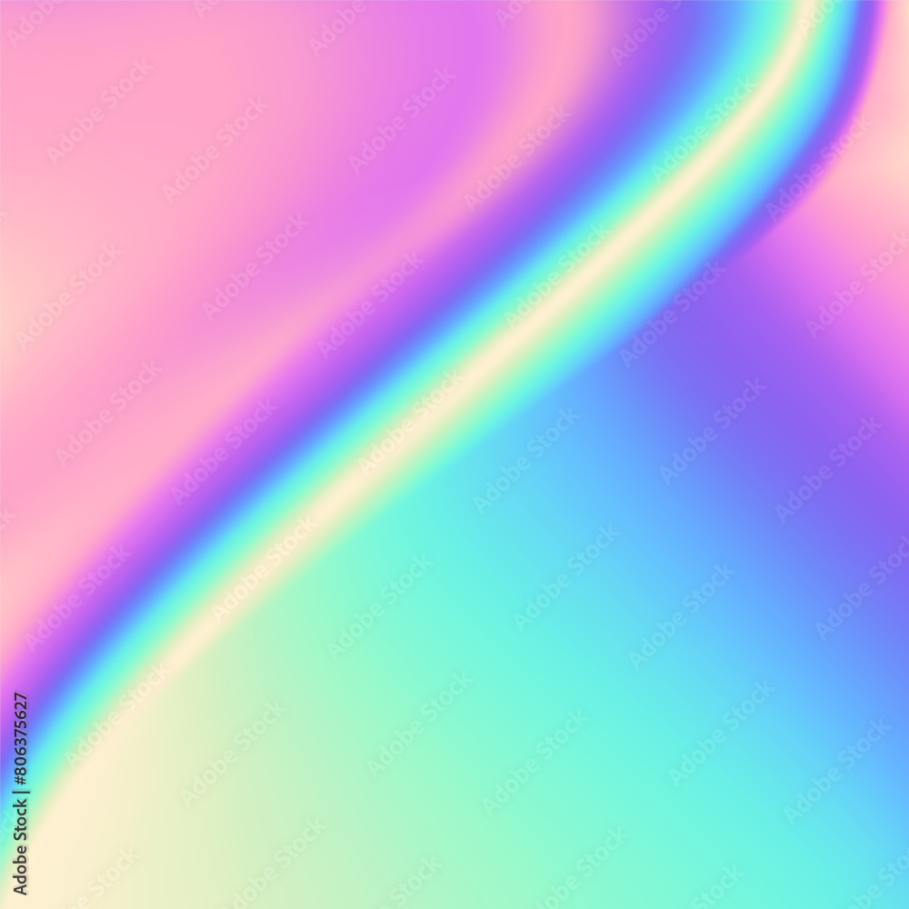 Vibrant gradient holographic background. Fluid gradient background ...