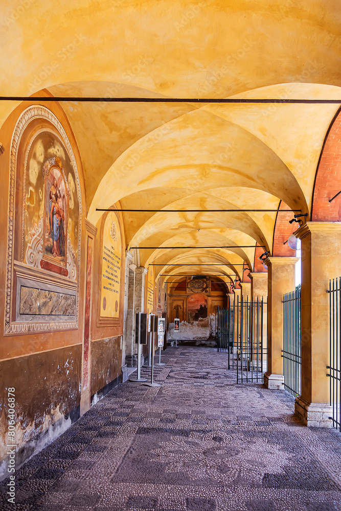 Interior of Cimiez Monastery of Nice (also known as Monastery Notre ...