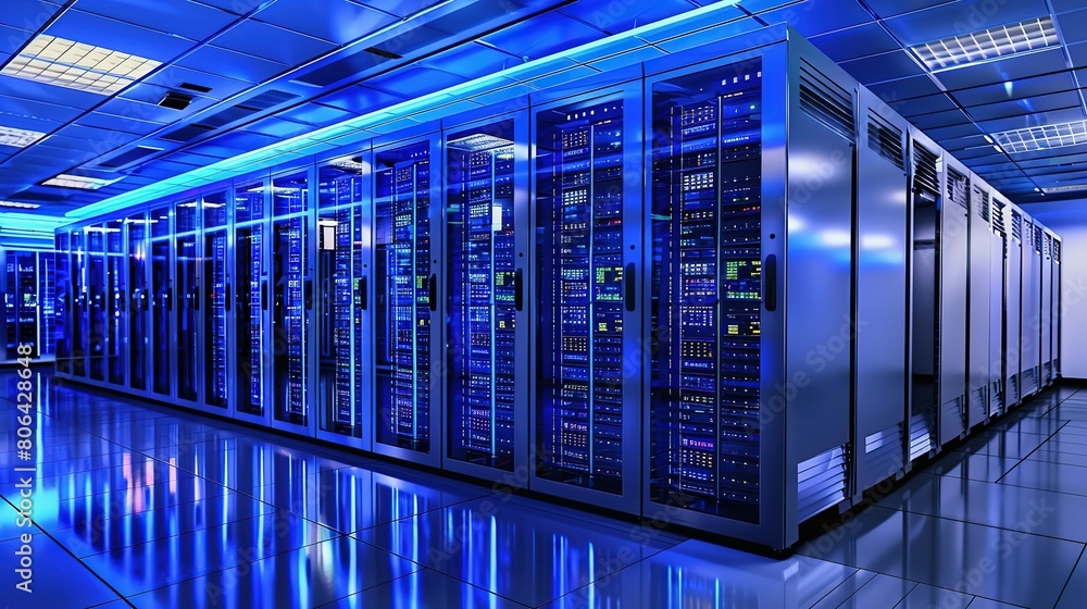 Data Center Server Room, fiber optic, data center server, data center ...