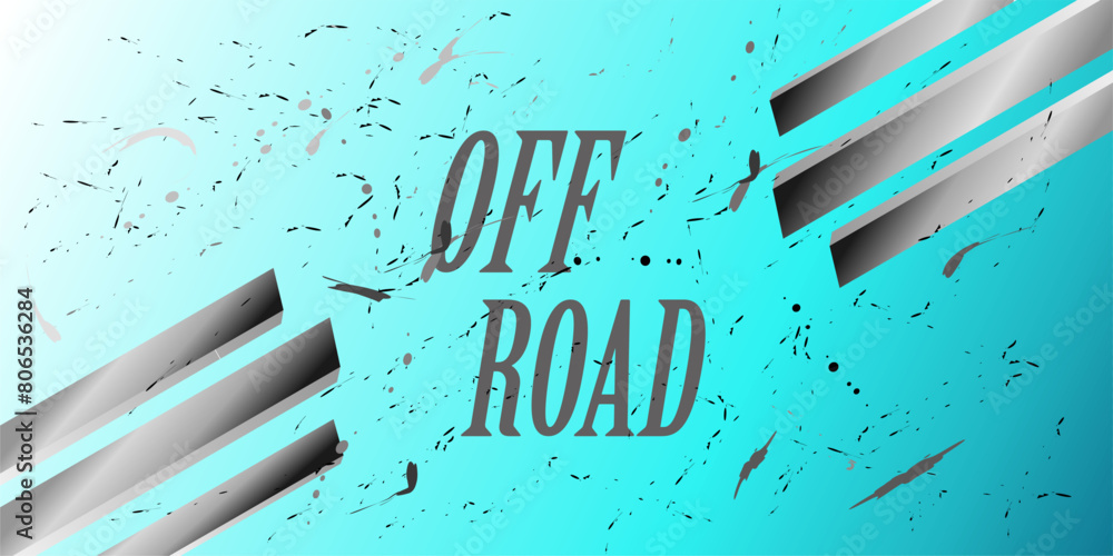 Vector automotive banners template. Grunge backgrounds for landscape ...