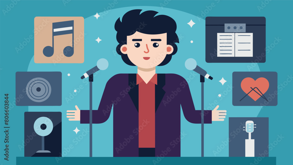 The lead singer introduces the album sharing personal anecdotes and ...