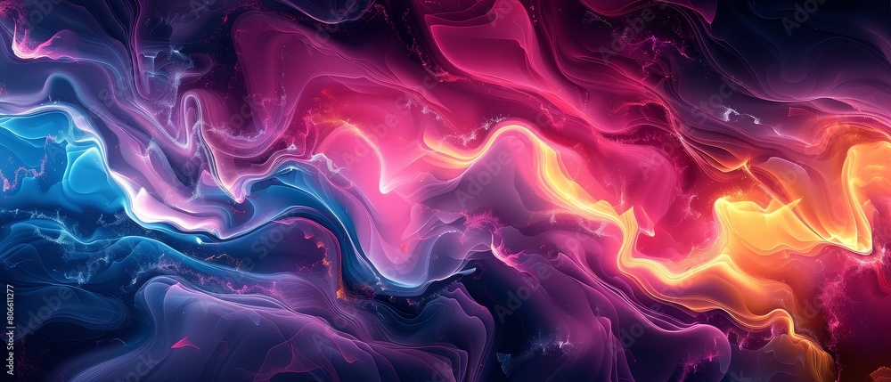 Abstract backgrounds with fluid, flowing visuals, exploding with a ...