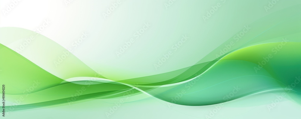 Green ecology abstract vector background natural flow energy concept ...