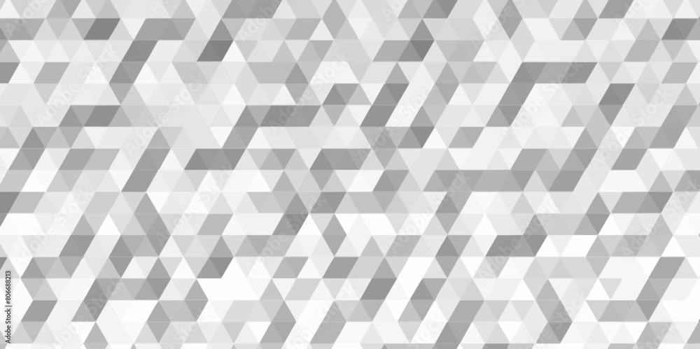 Gray vector digital technology polygon pattern background .Abstract ...
