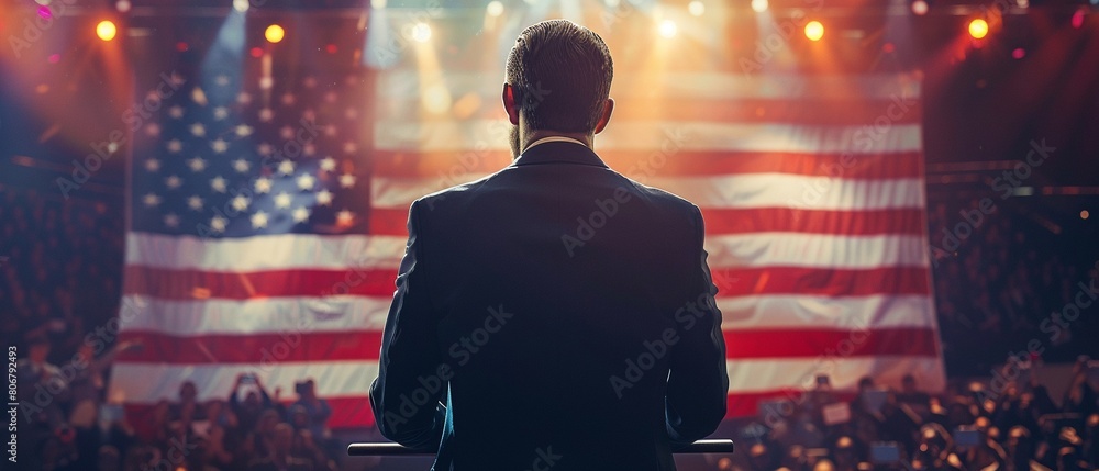 In a scene of political significance, the 2024 presidential candidate ...