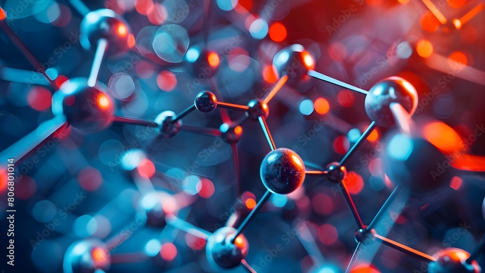 Visual Representation of Crystal Lattice Structure in Solid Physics and Chemistry. Concept ...